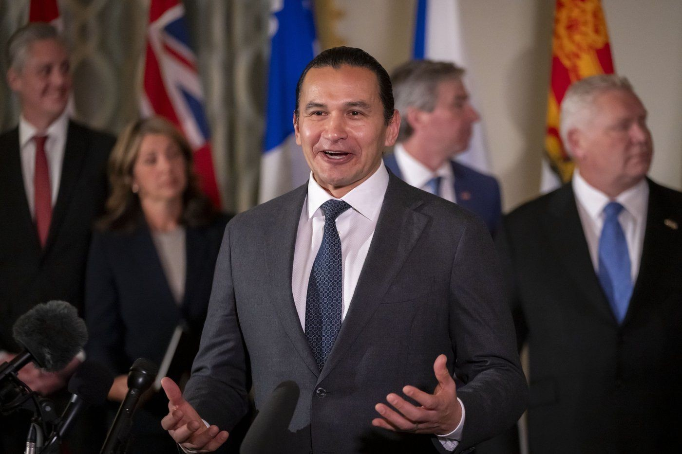 Manitoba Premier Kinew sees slight drop in approval: Angus Reid ...