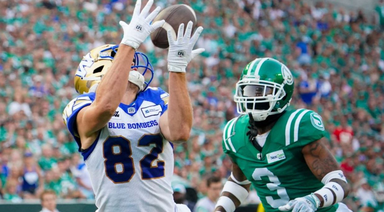 CFL: Winnipeg Blue Bombers re-sign receiver Drew Wolitarsky - CityNews Winnipeg