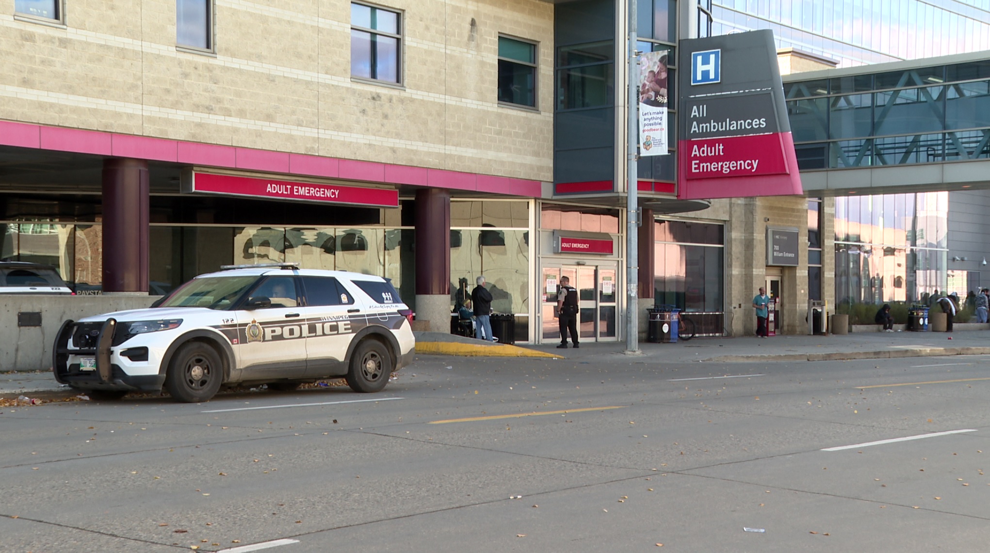 Police begin 24/7 patrol at HSC adult emergency department