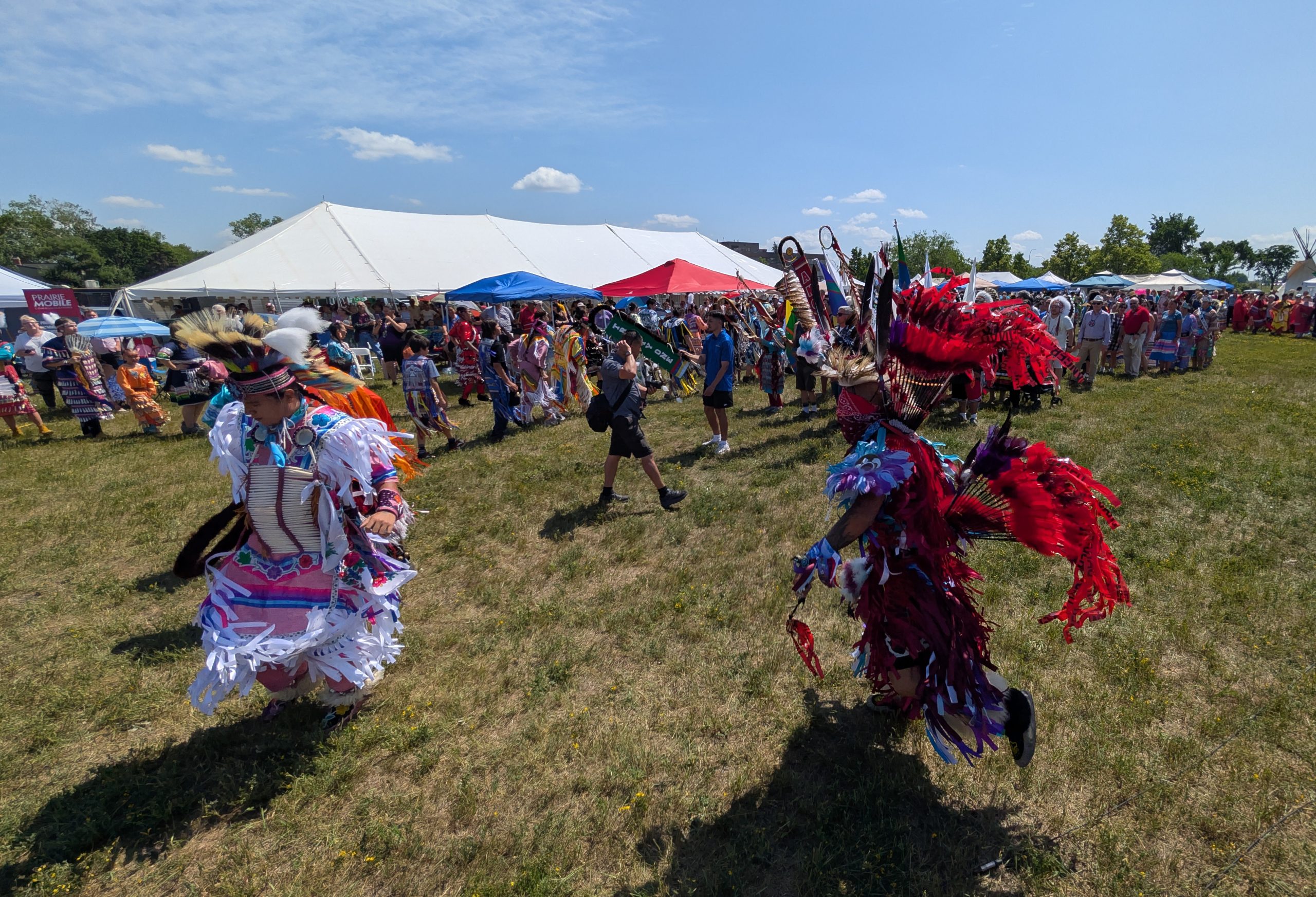 4th annual Anishinaabe Days traditional Pow Wow held on Naawi-Oodena