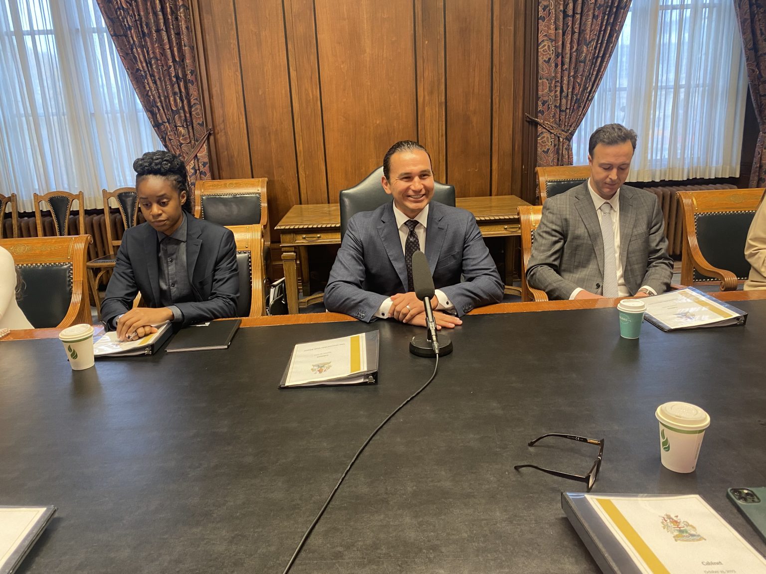 Wab Kinew holds first official meeting as Manitoba Premier - CityNews ...