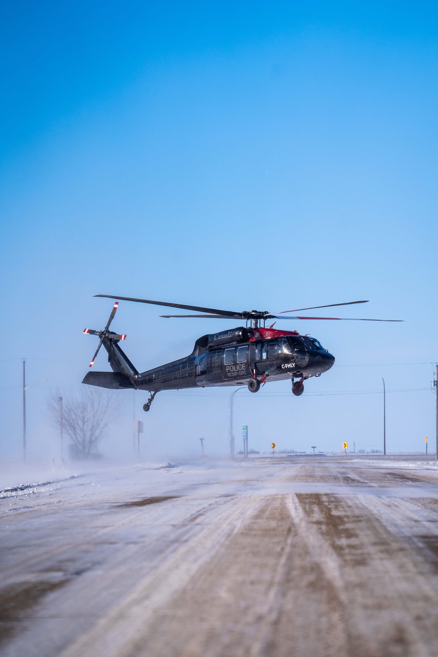Black Hawk helicopters take flight along Manitoba-U.S. border ...