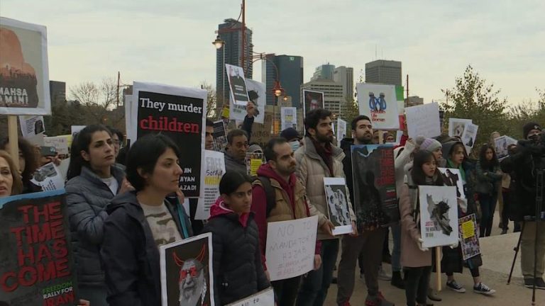 Protest in Winnipeg to support Iranians fighting oppression | CityNews ...
