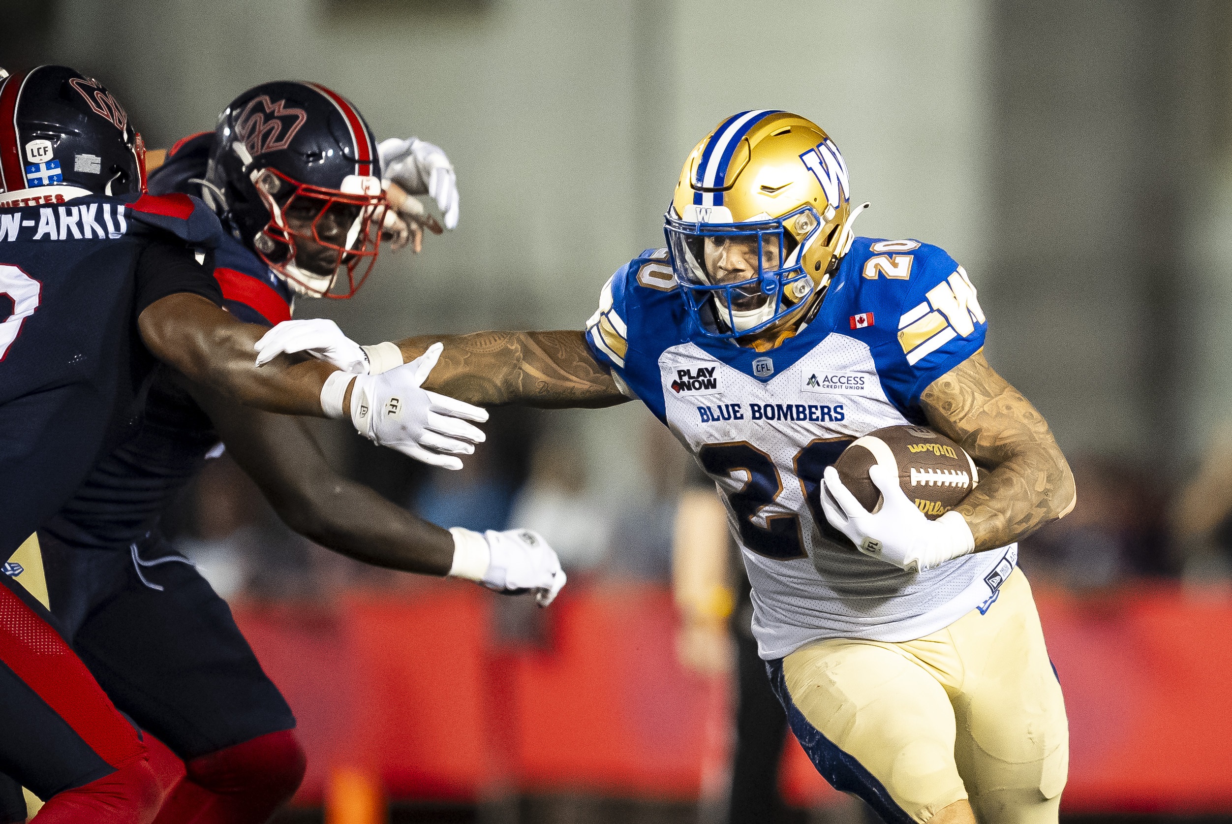 Roughriders, Blue Bombers set for clash of CFL's best rushing defence ...