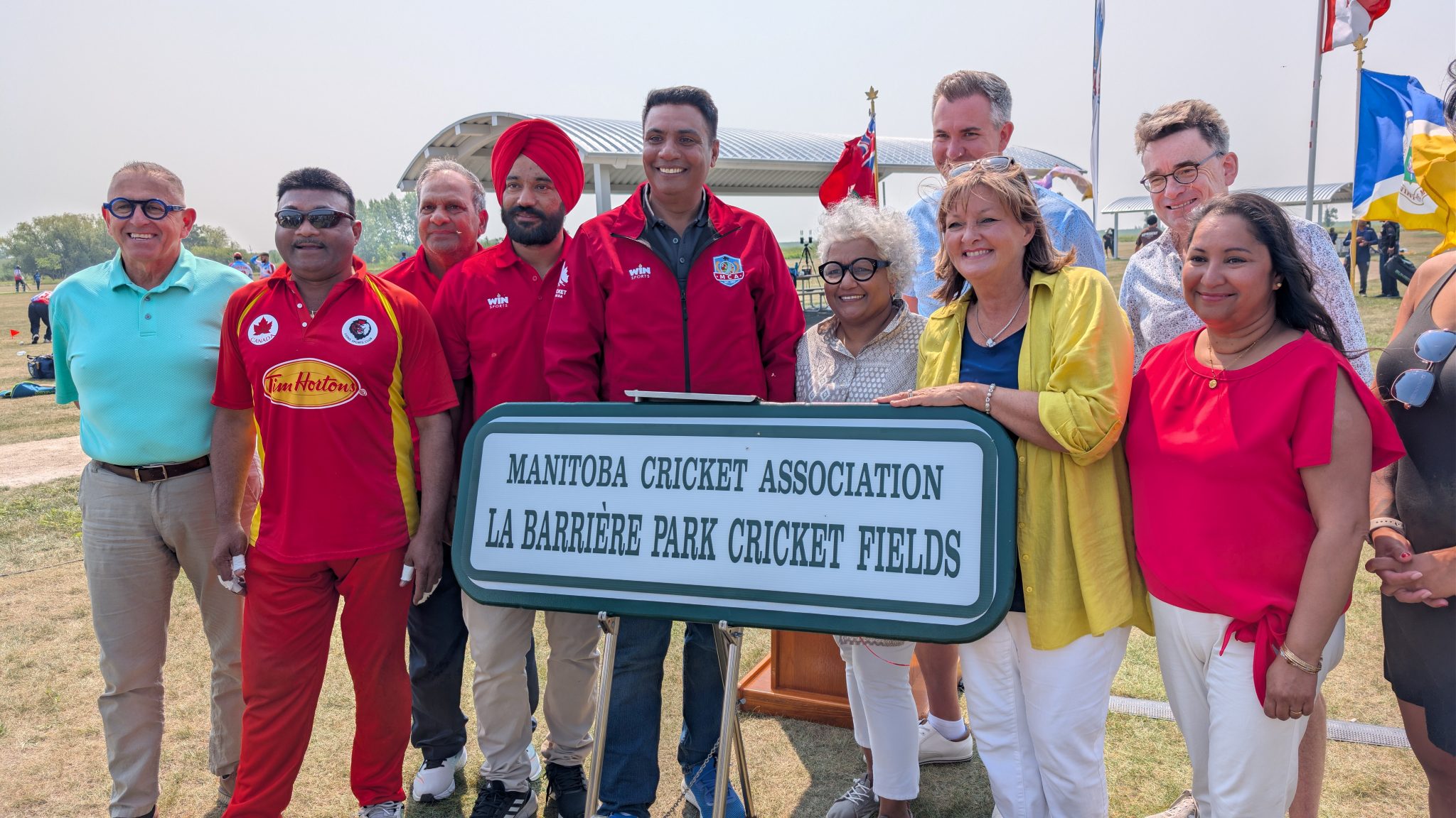 New cricket facility opened in La Barrière Park