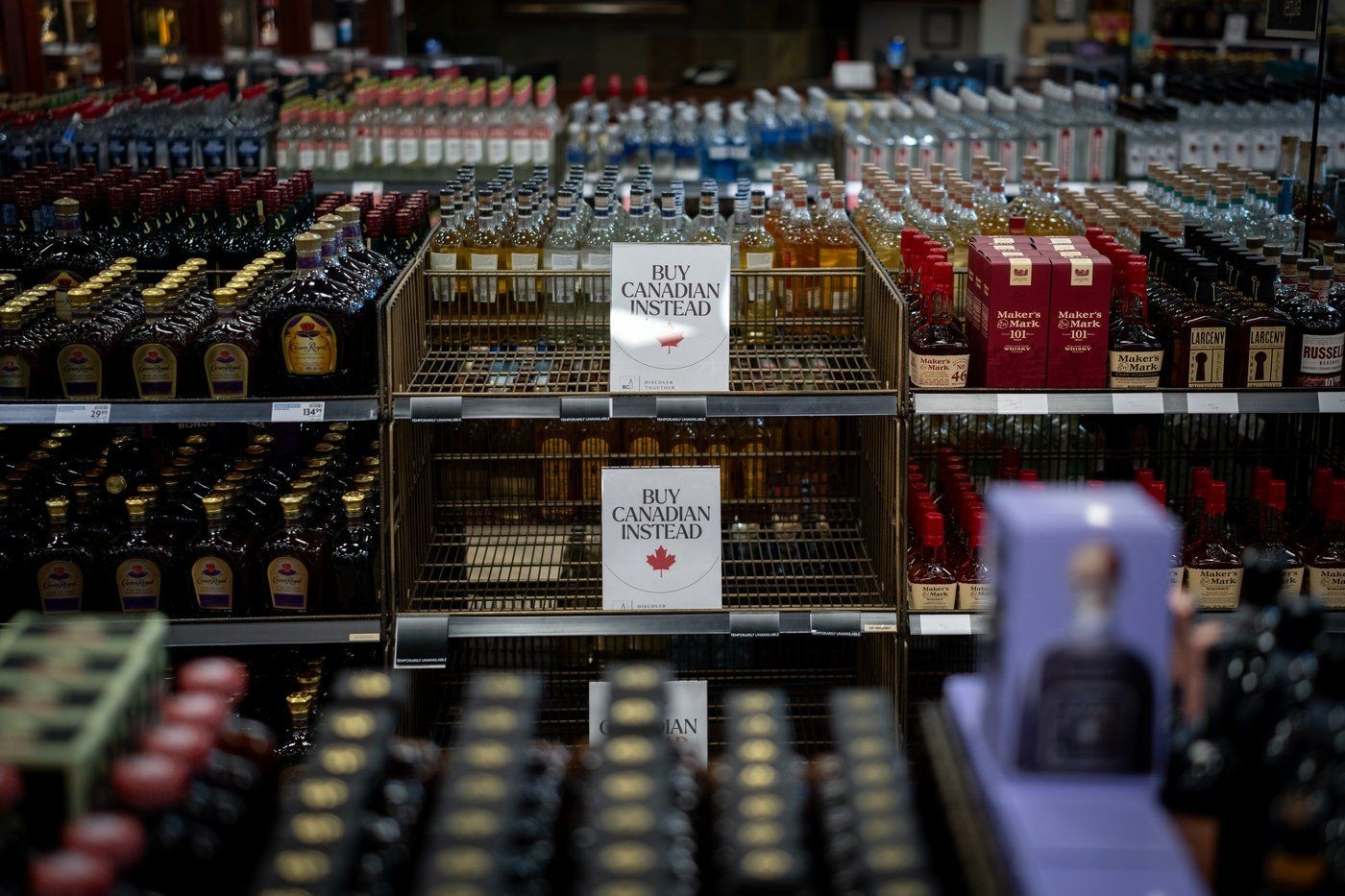 Roughly 100 U.S.-made alcohol products temporarily back on Manitoba ...